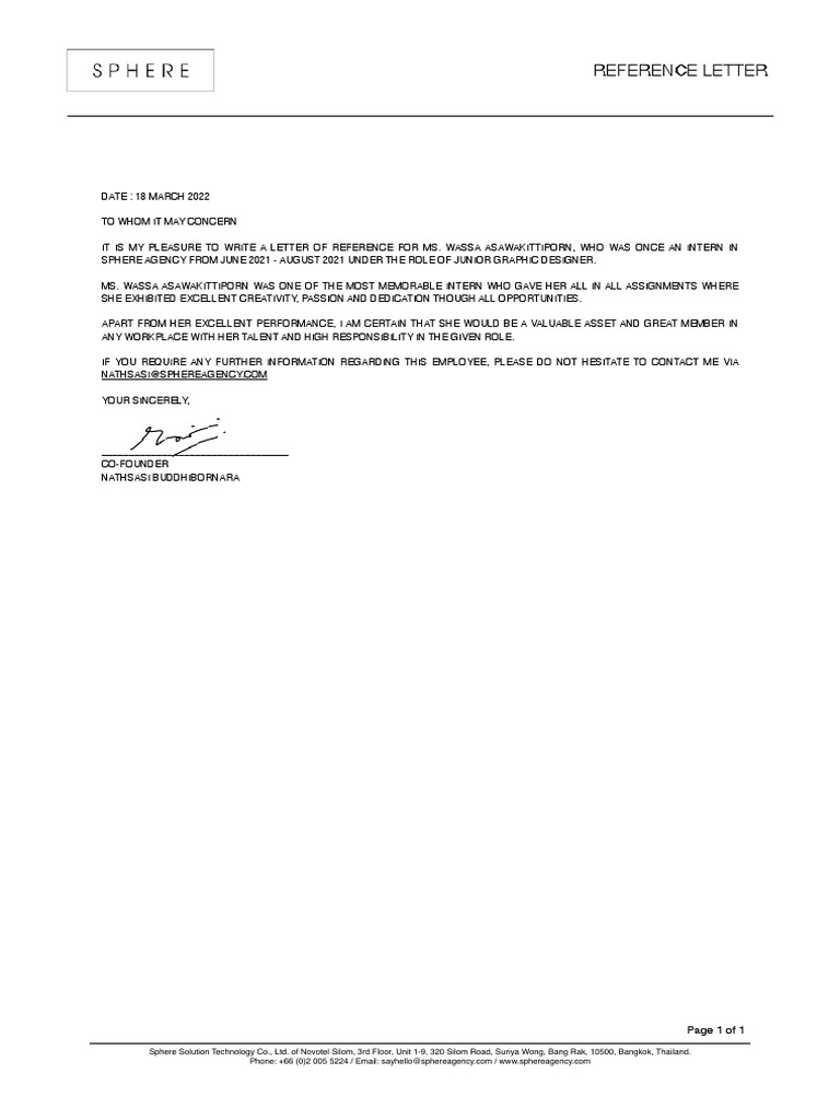 Reference for Graphic Design Intern | PDF | Career & Growth