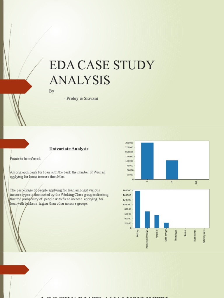 Eda Case Study Analysis | PDF | Finance & Money Management