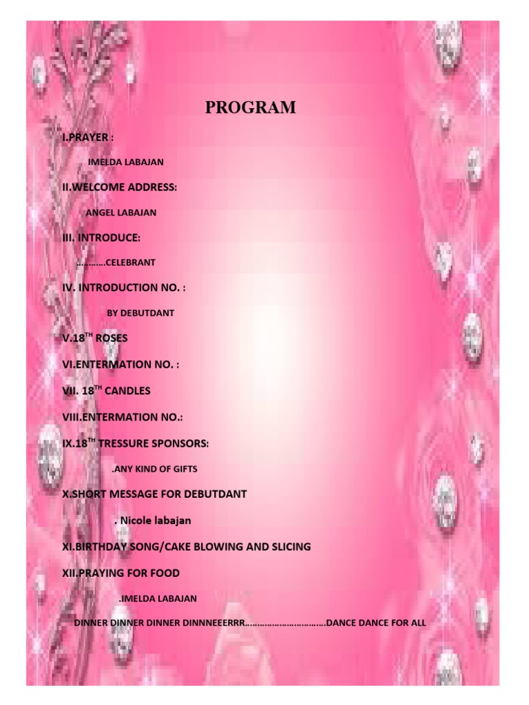 18th Roses Nicole | PDF