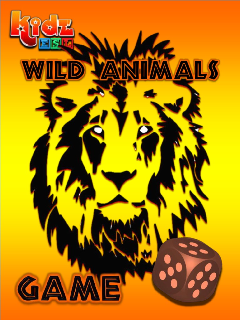Wild Animal Dice Game | PDF | English As A Second Or Foreign Language ...