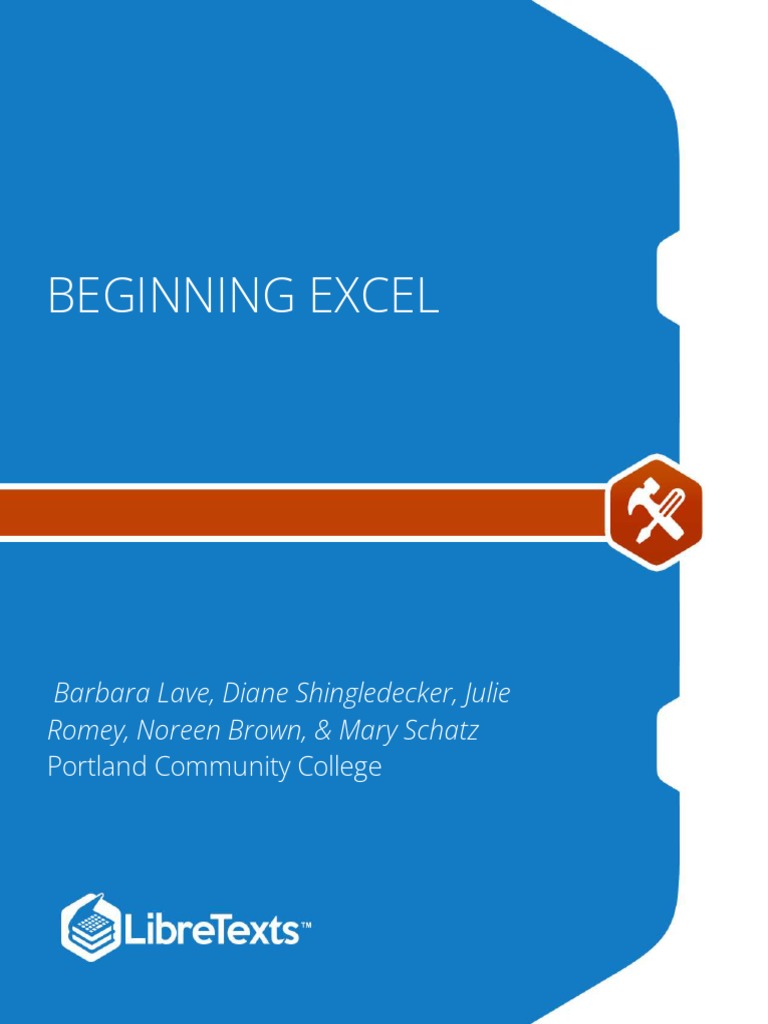 Beginning Excel 2019 | PDF | Microsoft Excel | Computer Keyboard
