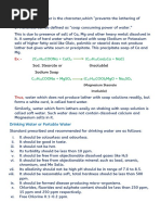 Rules For Solving Numerical Problems On Lime Soda Process | PDF