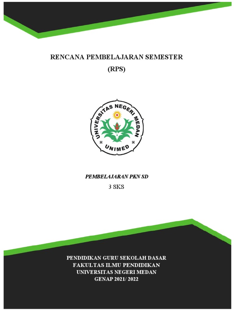 Rps Pembelajaran PKN SD | PDF