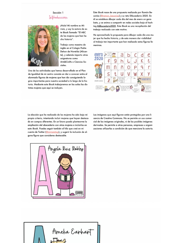 El ABC de Las Mujeres Que Han Hecho Historia | PDF
