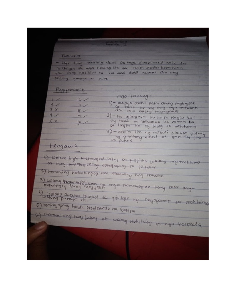 ESP Q3 Module 1 | PDF
