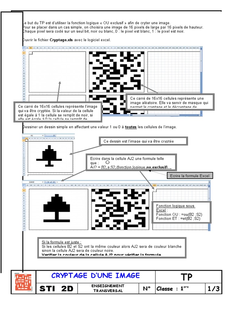 Cryptage D'une Image | PDF