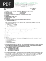 Science 10 3rd Quarter Exam | PDF | Messenger Rna | Ribosome