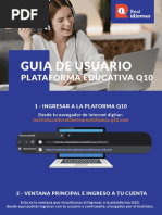 Instructivo Ingreso A La Plataforma Q10 ? | PDF