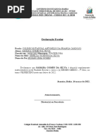 Atestado Escolar Modelo | PDF