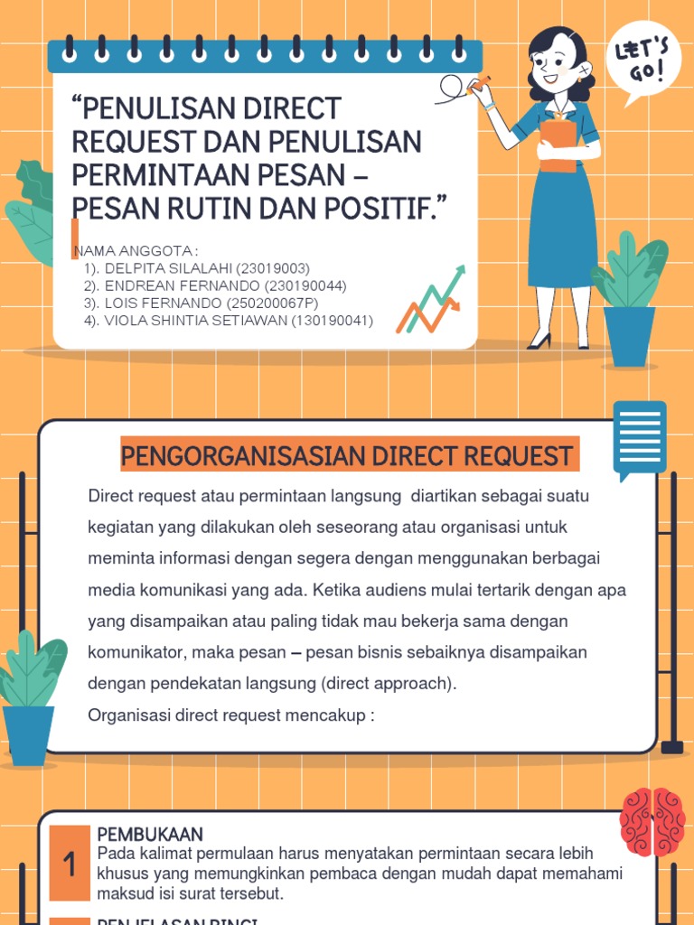 Strategi Penulisan Berbagai Jenis Direct Request | PDF