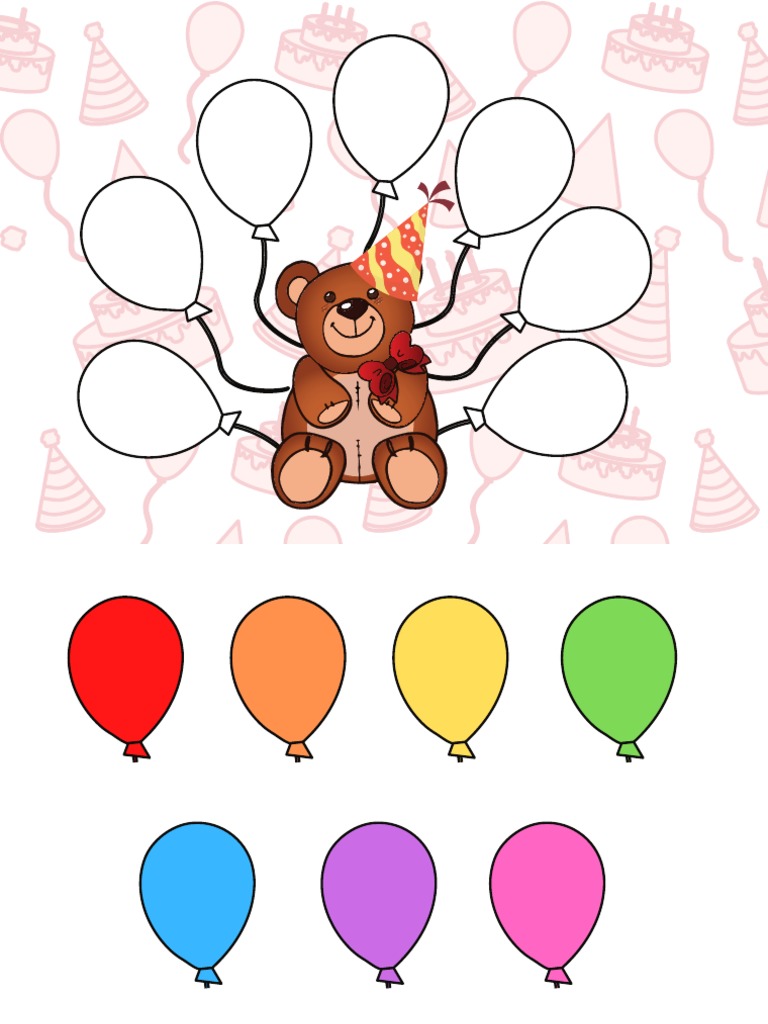 Balloons Worksheets | PDF
