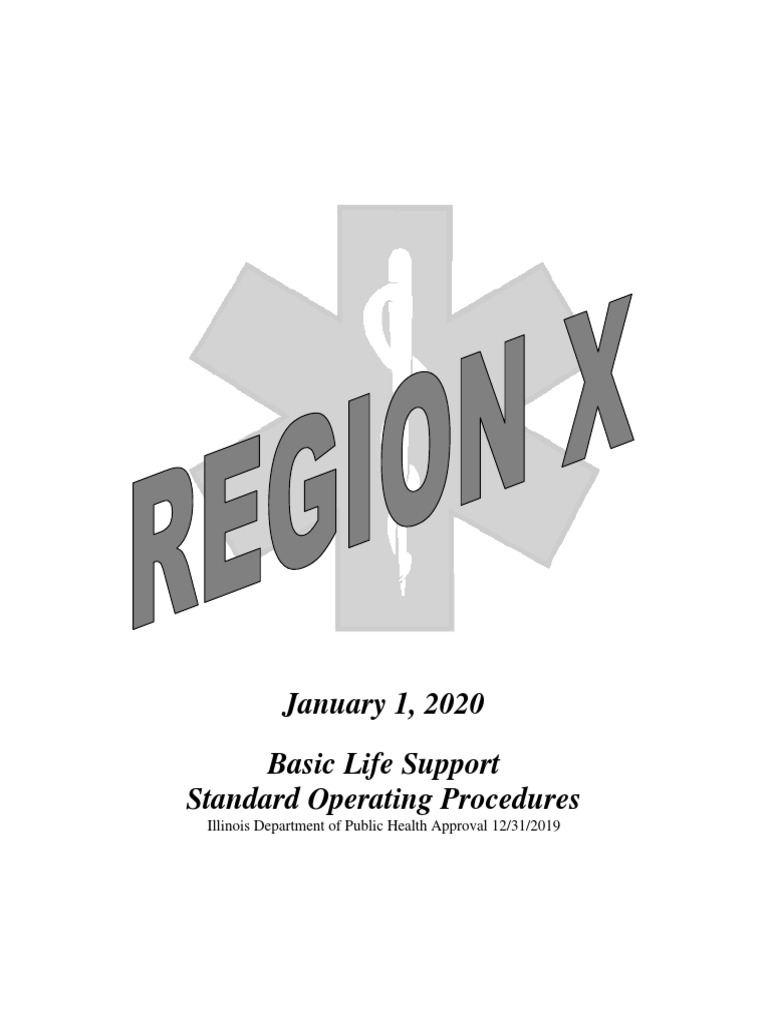 SOPS Region 10 | PDF | Emergency Medical Services | Major Trauma