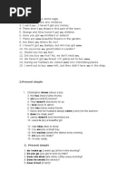 Interchange of Sentences (WORKSHEET-1) Change The Following Sentences ...