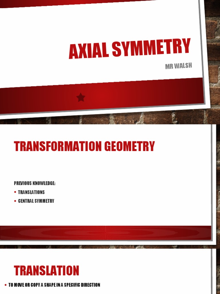 Axial Symmetry 2 | PDF