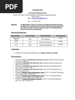 TransCelerate CV Template Guidance | PDF | Clinical Trial | Health Care