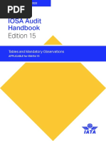 Check List IOSA ORG Remote 1 | PDF | Risk | Risk Assessment