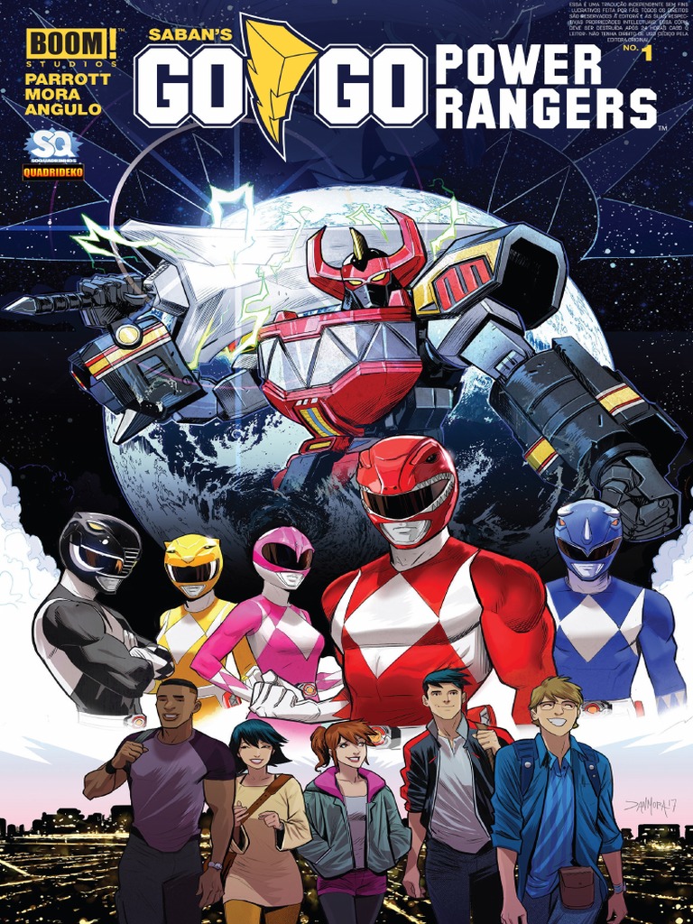 Go Go Power Rangers 01 | PDF