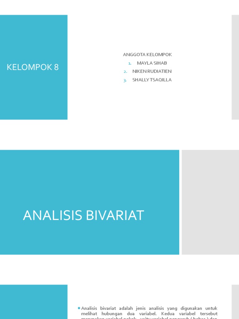 Analisis Bivariat (8) | PDF