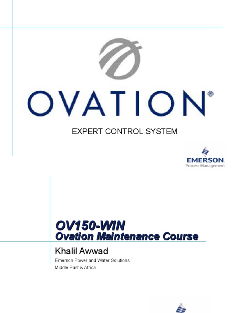 Ovation Maintenance Training | PDF | Electrical Engineering | Computer ...