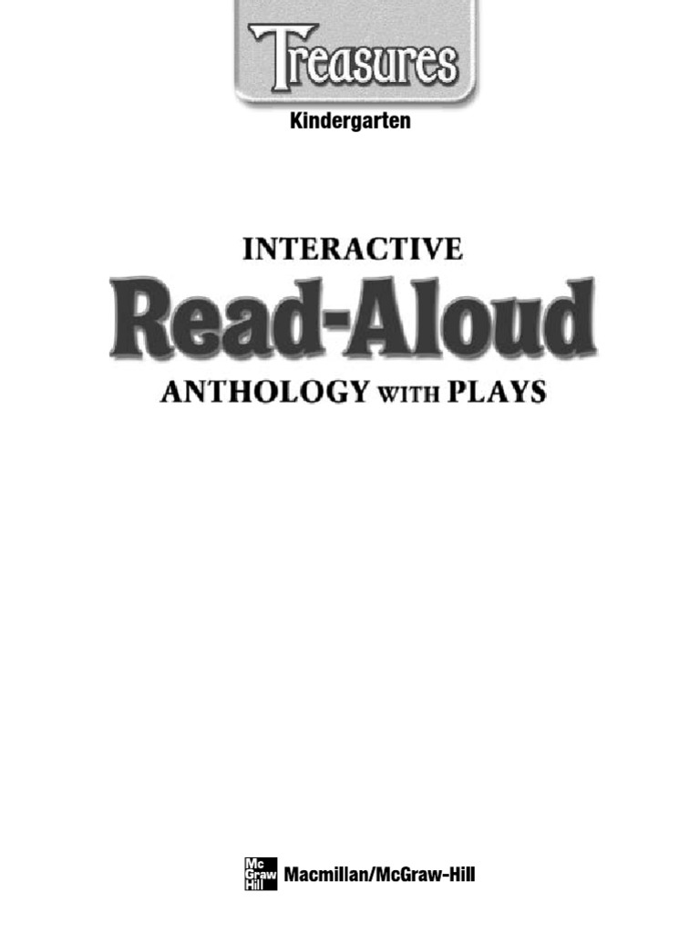 Interactive Read Aloud Anthology With Plays Kindergarten Level | PDF ...