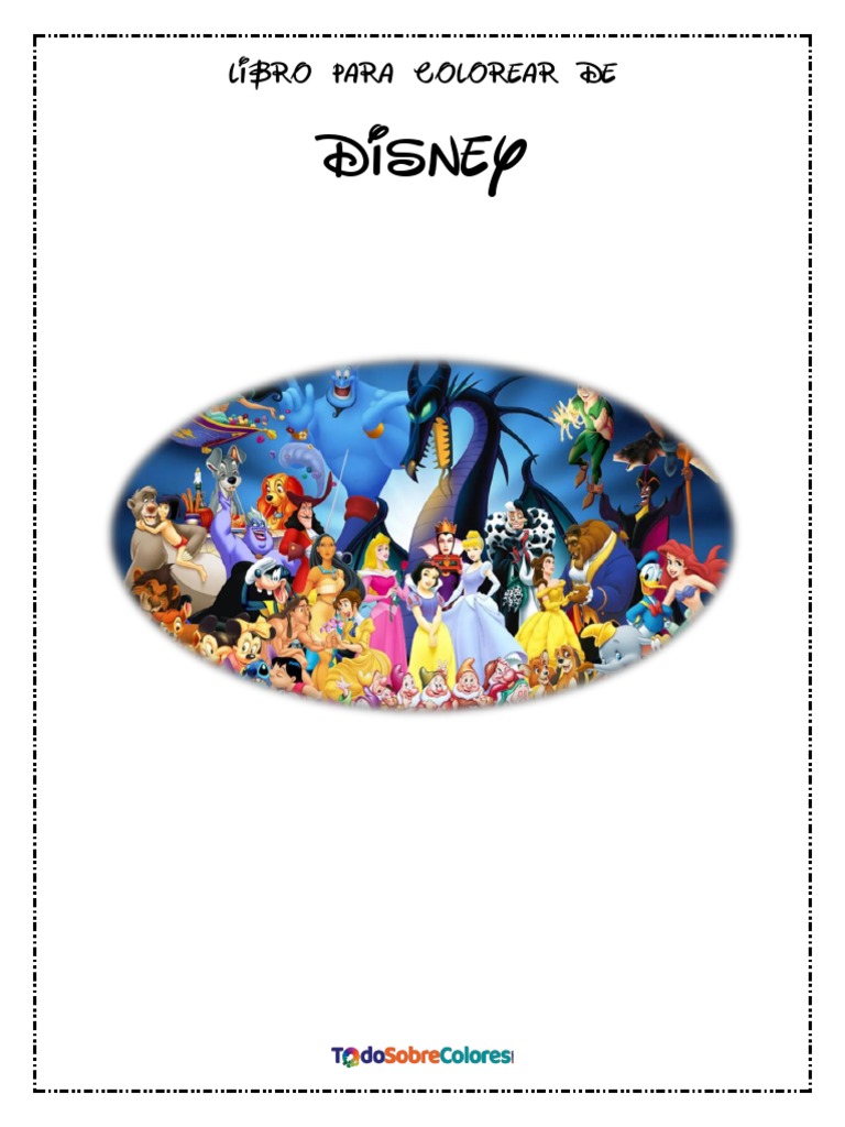 Libro para Colorear de Disney | PDF