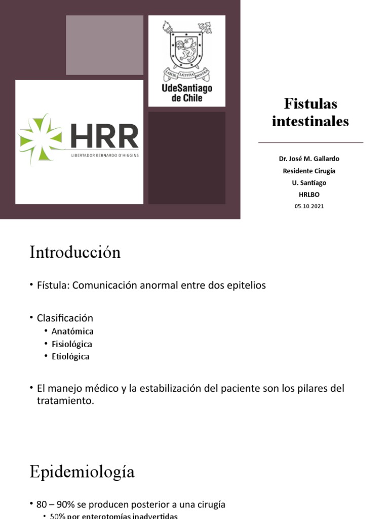 Fístulas Intestinales | PDF | Enfermedad de Crohn | Medicina