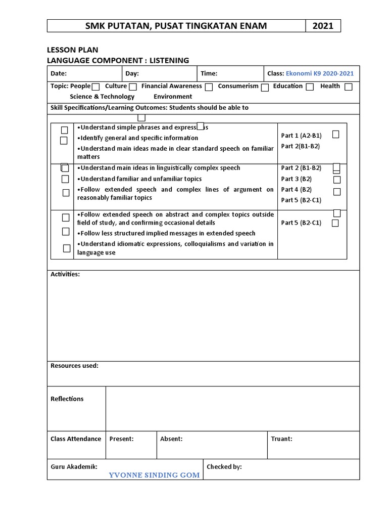 K9 lesson plan | PDF | Lesson Plan | Communication