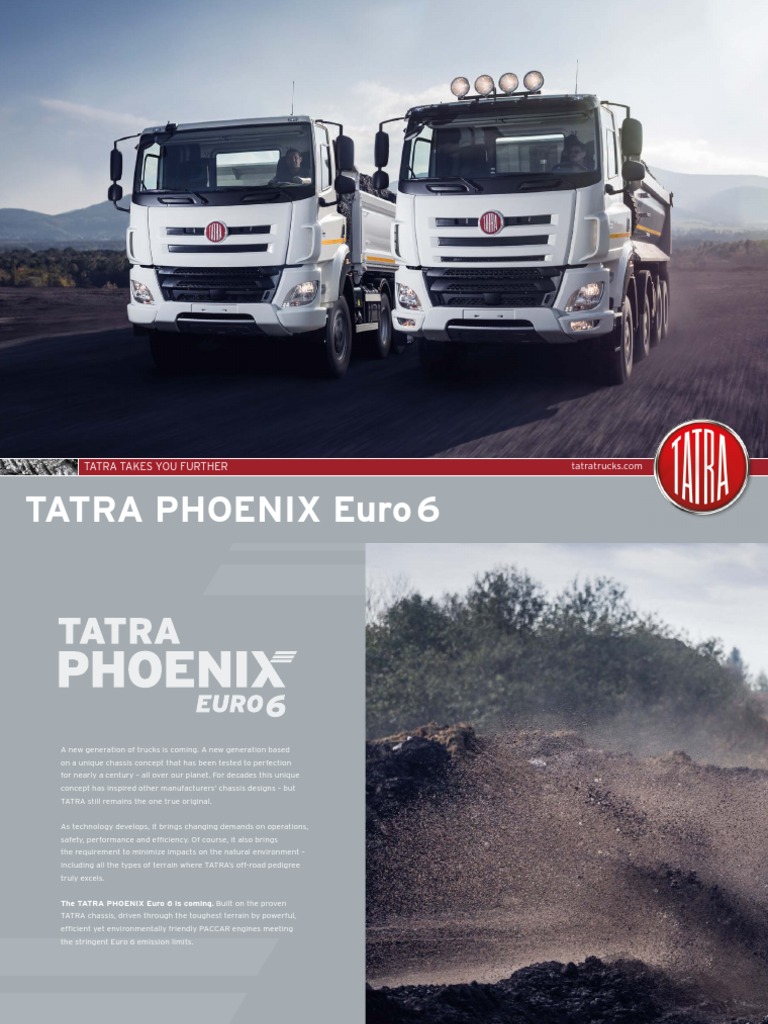 Tatra Phoenix Euro6 en | Download Free PDF | Axle | Automotive Industry