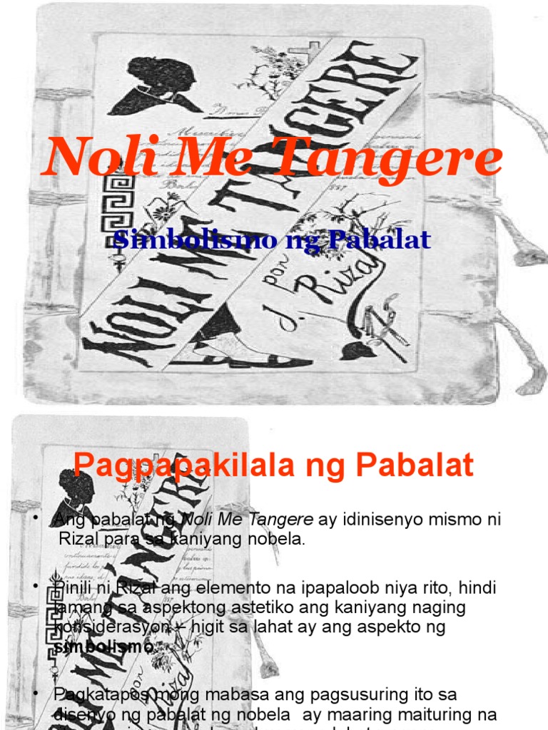 Noli Cover 110115220923 Phpapp02 | PDF