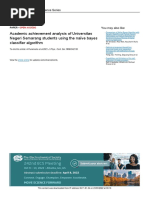 Study of Artificial Neural Network and Support Vector Machine For Students Performance ...