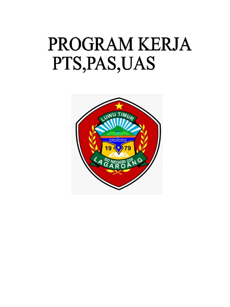 Program Kerja Uas-Dikonversi | PDF