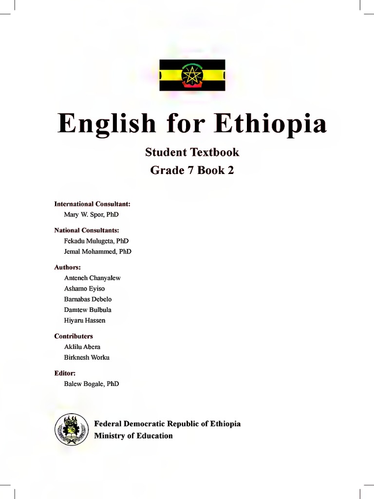Grade 7 English Book 2 Textbook | PDF