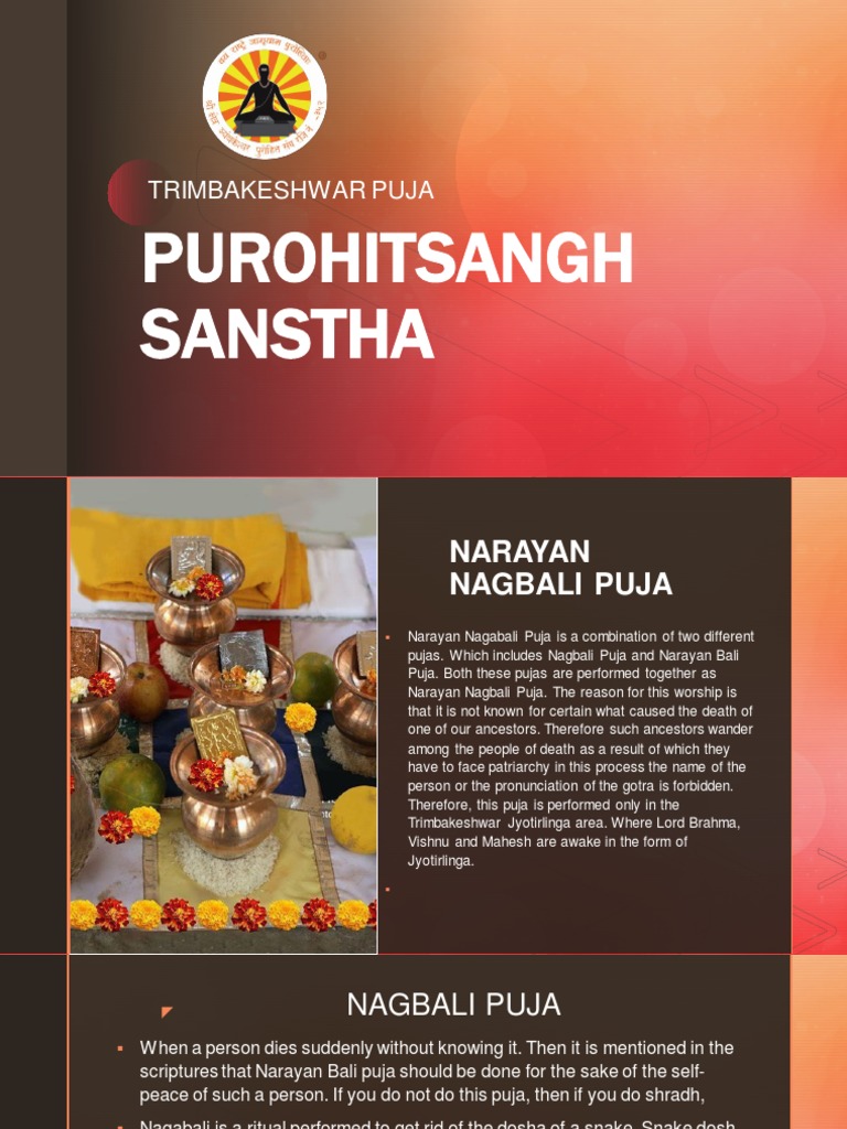 Narayan Nagbali Puja in Trimbakeshwar | PDF | Asian Ethnic Religion | Hindu Worship