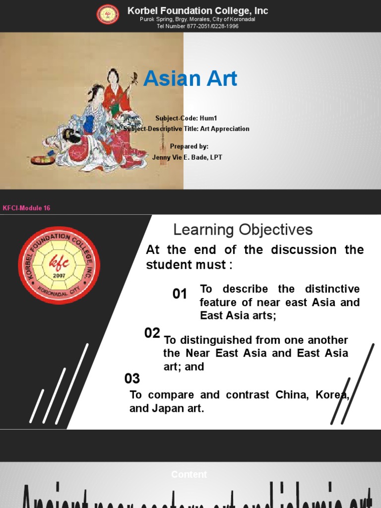 East Asian Art Appreciation Guide | PDF | Asia | Indian Religions