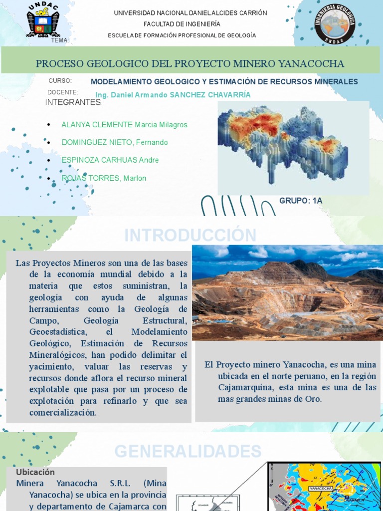 Yanacocha | PDF | Roca (geología) | Minería