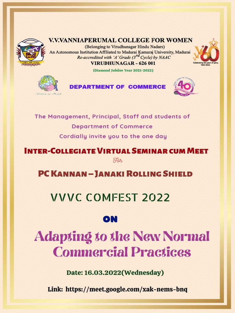 VVVC COMFEST 2022 Invitation | PDF