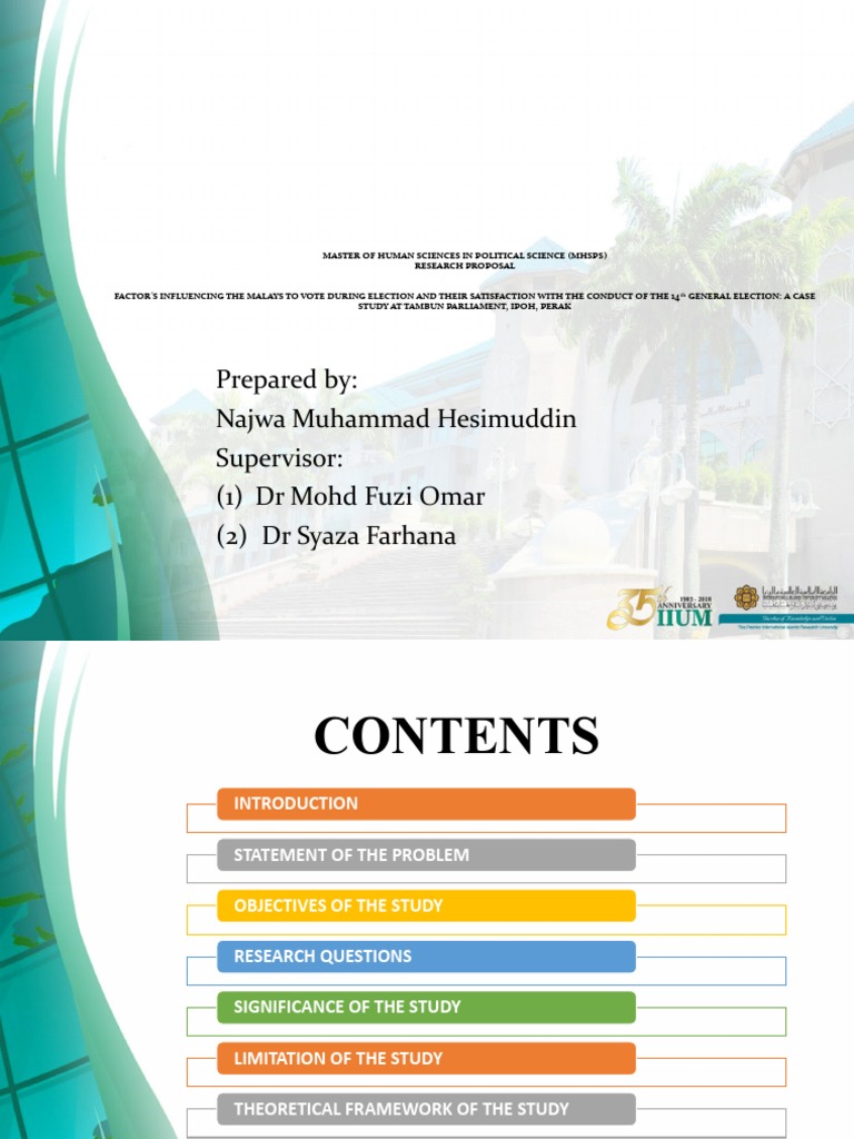 Research Proposal Defense Presentation | PDF | Sampling (Statistics ...