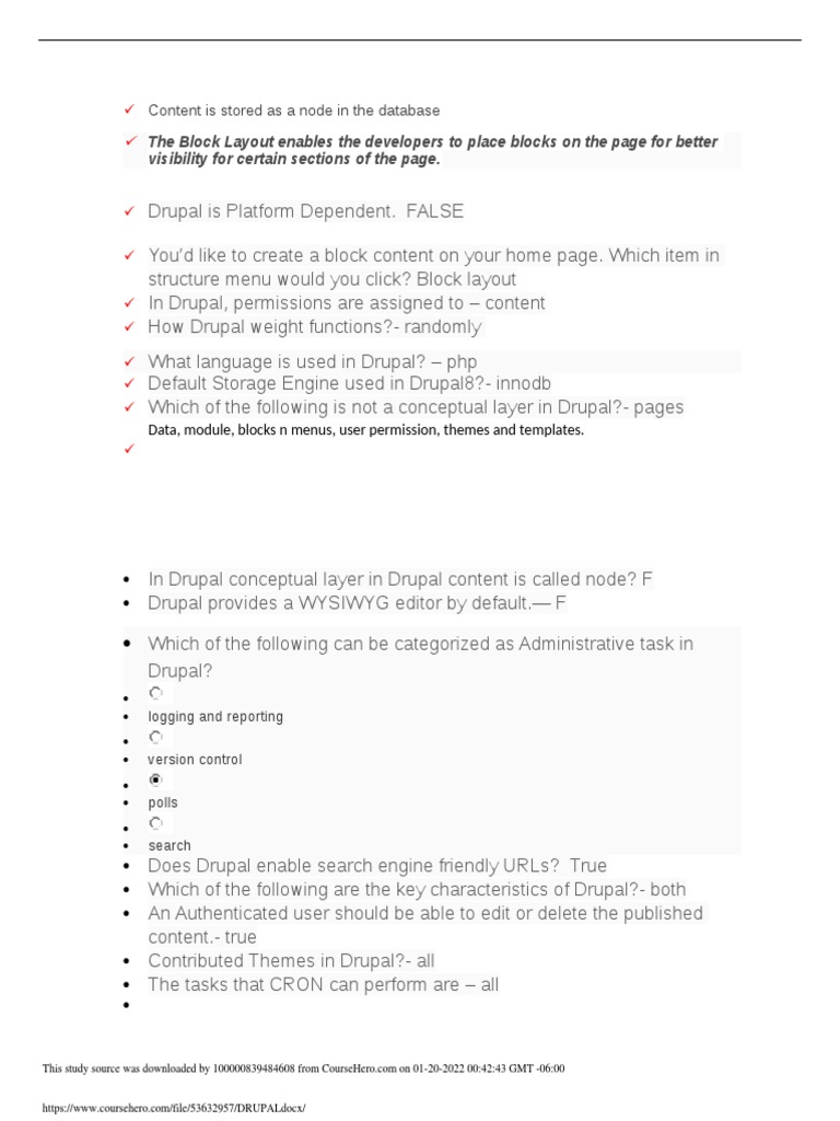 An Overview Of Key Concepts And Components In Drupal Content Types Fields Structure Tool