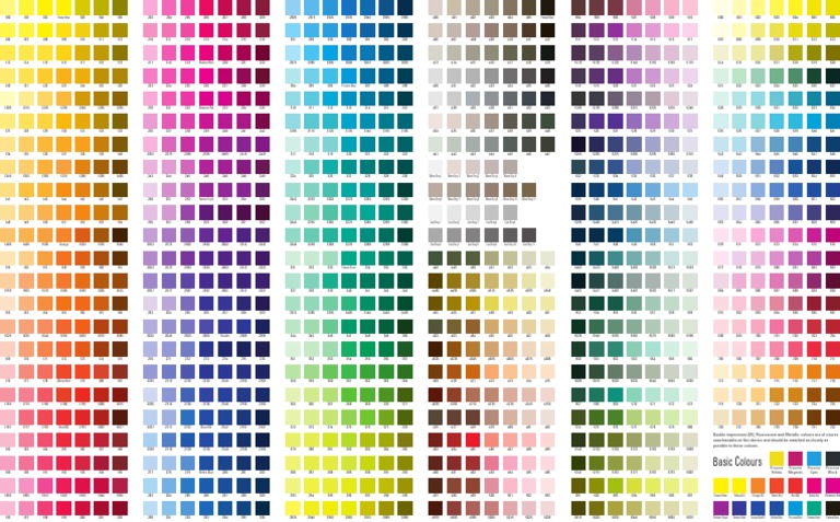 A3 Colour Chart | PDF