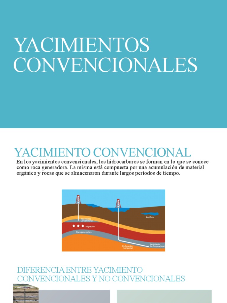 Yacimientos Convencionales | PDF