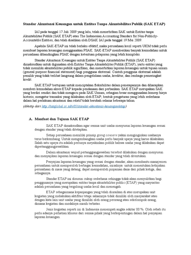 Sak Etap | PDF | Bisnis | Hukum