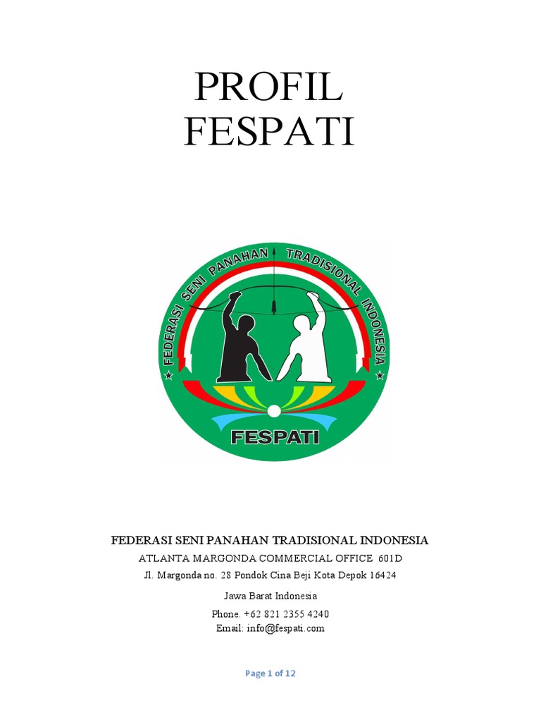 Profil FESPATI 2021 | PDF