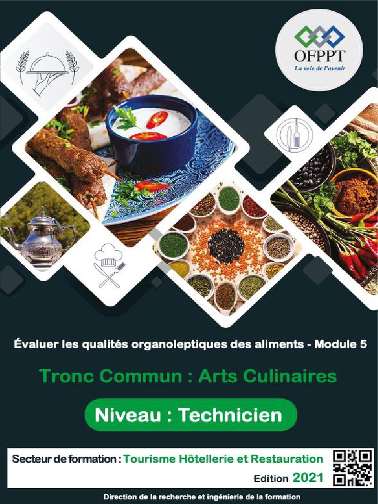M105 - Évaluer Les Qualités Organoleptiques Des Aliments | Descargar ...