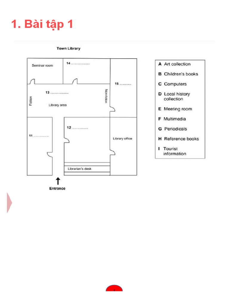 Bài Tập Map Labelling IELTS Listening | PDF | Immune System | Clinical ...