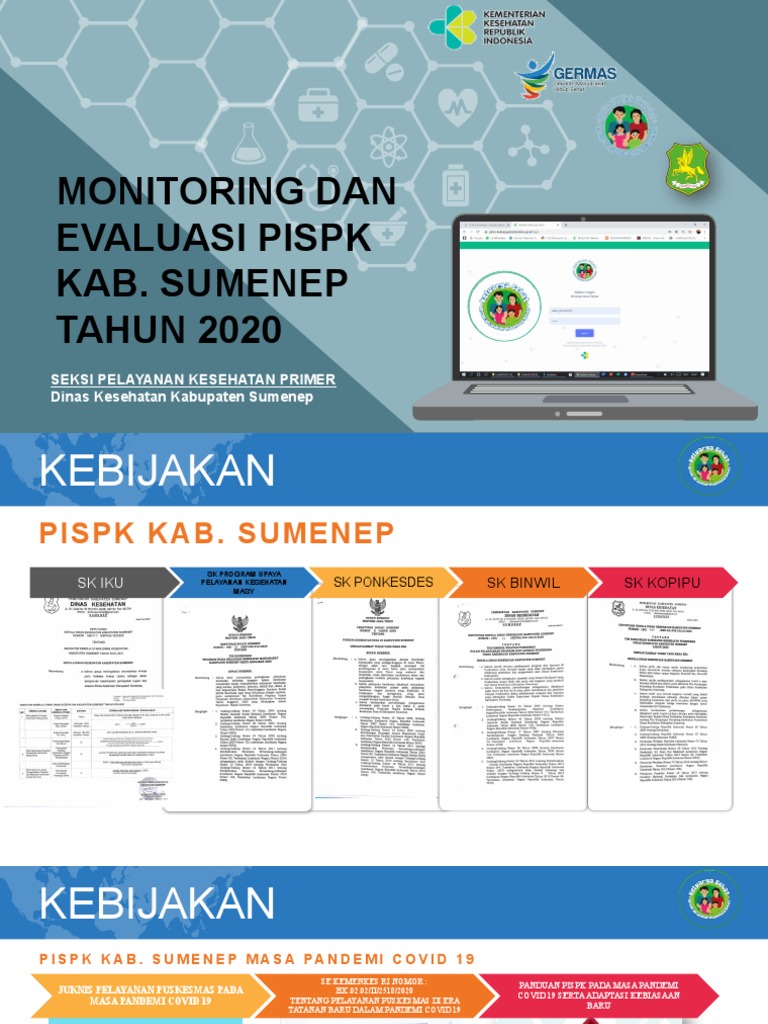 Materi Monev Pispk 190221 | PDF