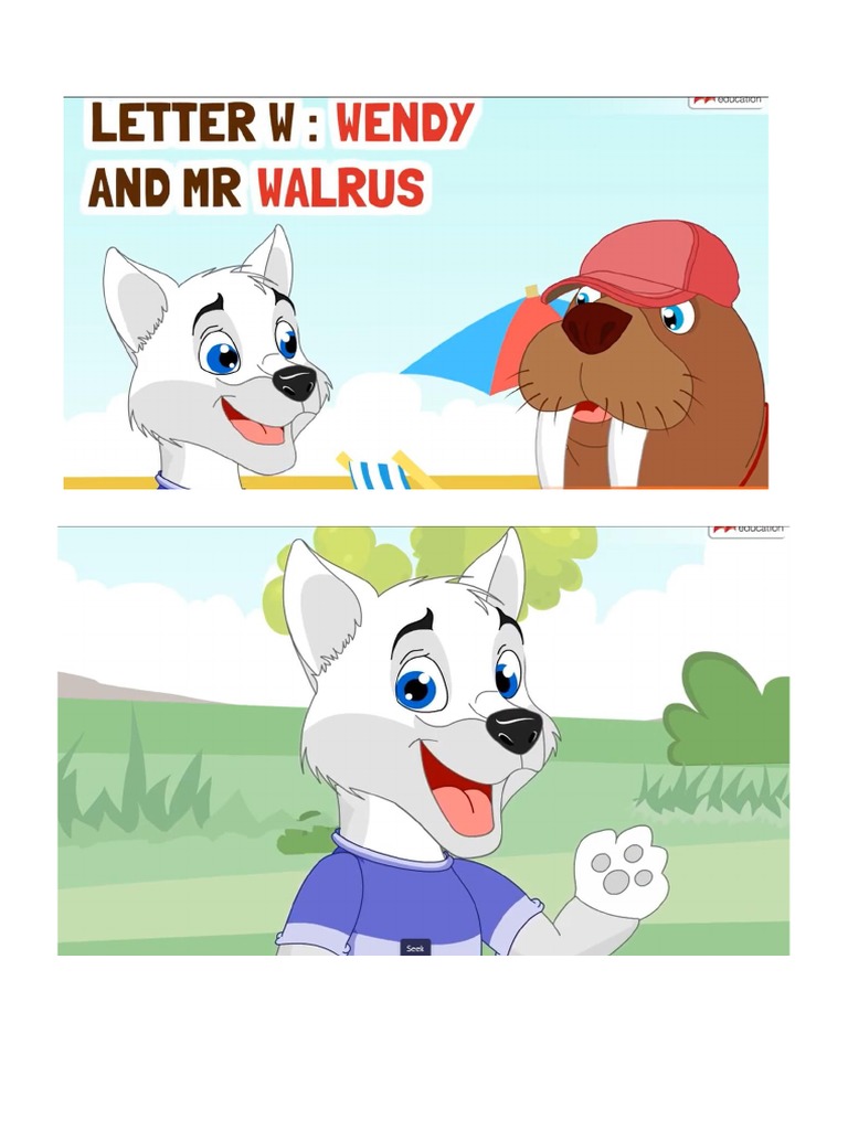 Letter W Story | PDF