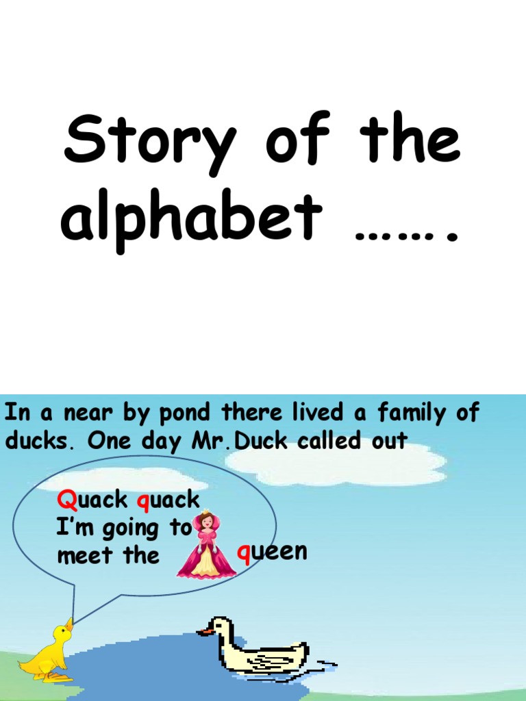 Story of Letter Q | PDF