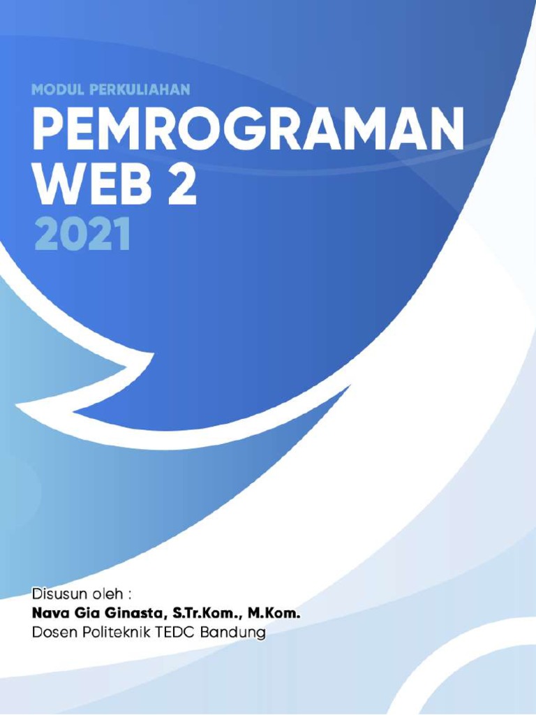Modul Pemrograman Web 2 v.0.2 | PDF