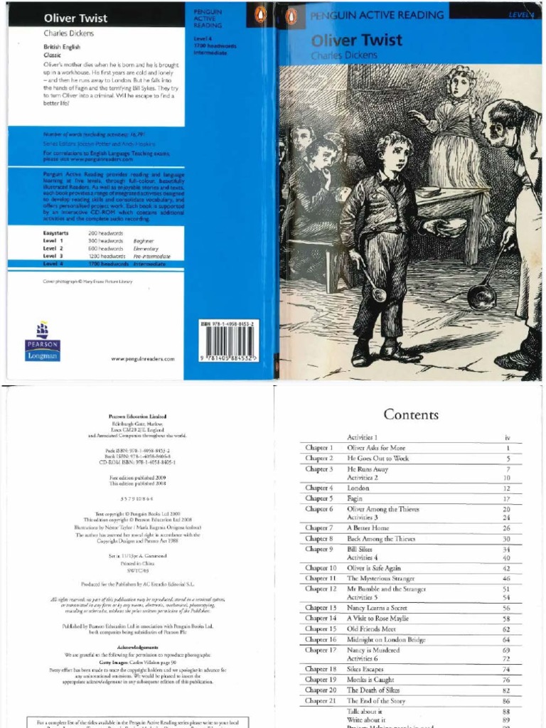 Oliver Twist - Penguin Active Reading L4 | PDF