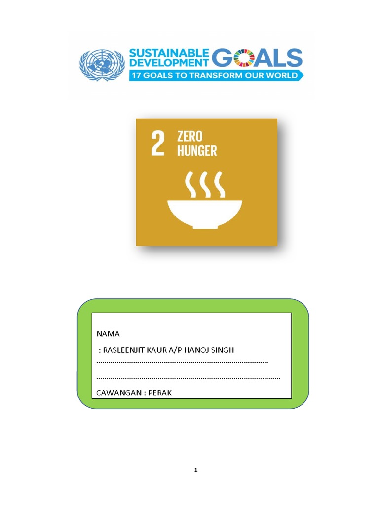 Zero Hunger | PDF